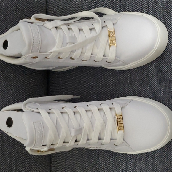 Guess | Shoes | Guess Ladies High Top Tennis | Poshmark